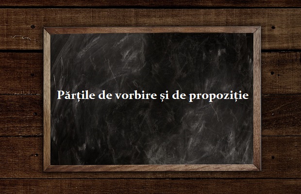Care sunt părțile de vorbire? - ePedia