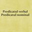 Predicatul verbal și predicatul nominal - ePedia