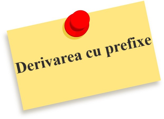 Derivarea cu prefixe. Exemple - ePedia
